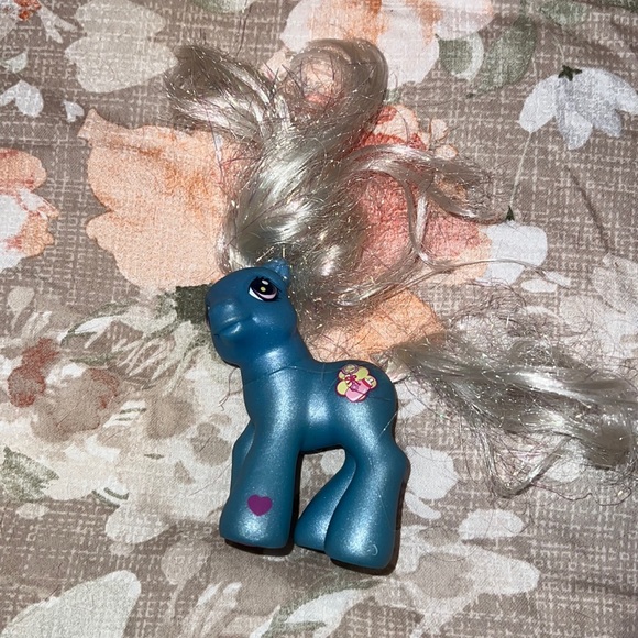 My Little Pony | Toys | Mini Blue My Little Pony | Poshmark